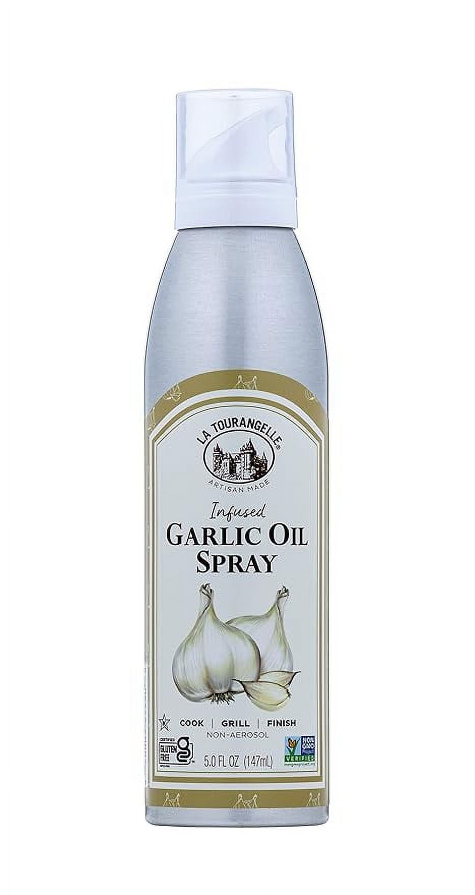 La Tourangelle, Garlic Oil Spray, Enhance Flavor of Pasta, Salad ...