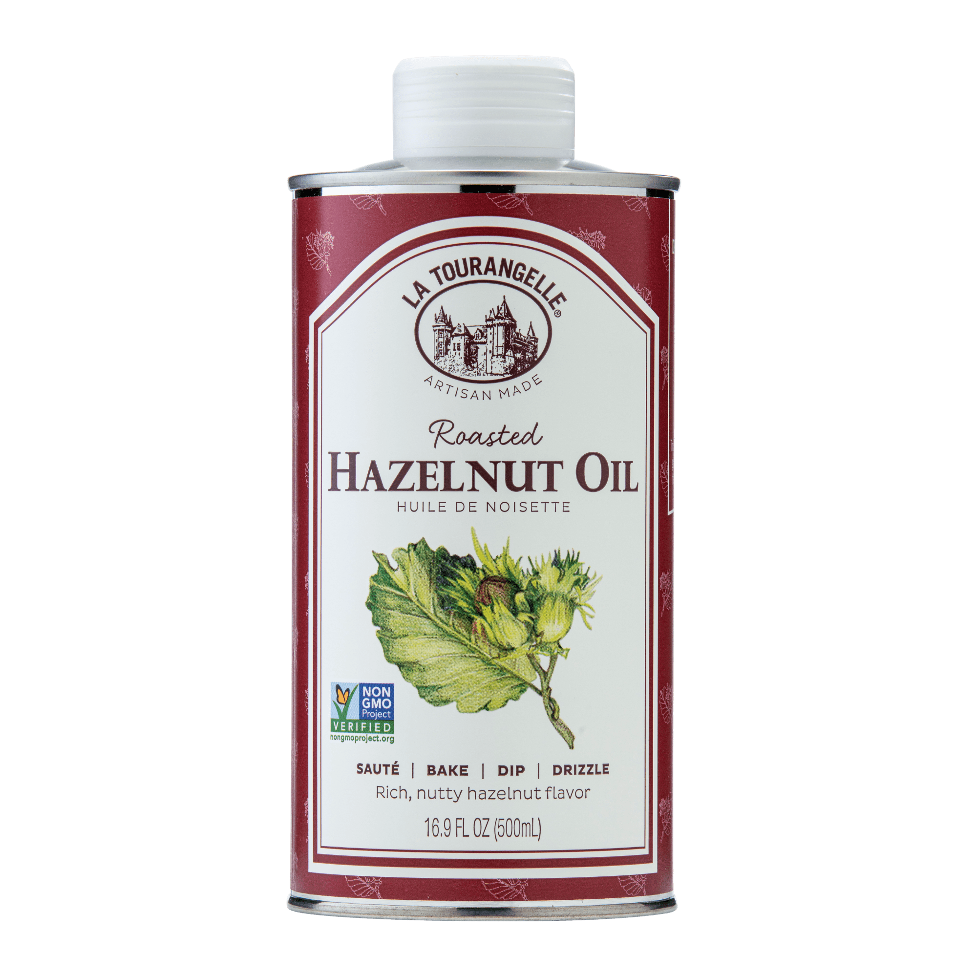 La Tourangelle Roasted Hazelnut Oil, 16.9 fl oz (500 ml) - Walmart.com