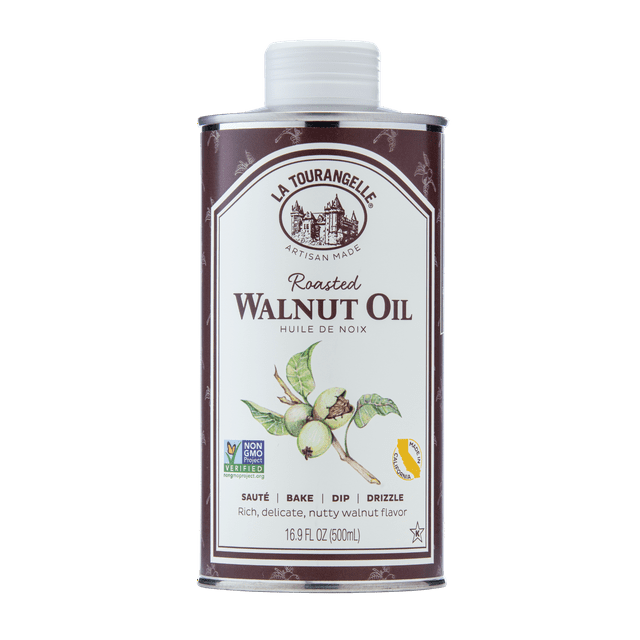 La Tourangelle, Roasted Walnut Oil, 16.9 fl oz (500 ml) - Walmart.com