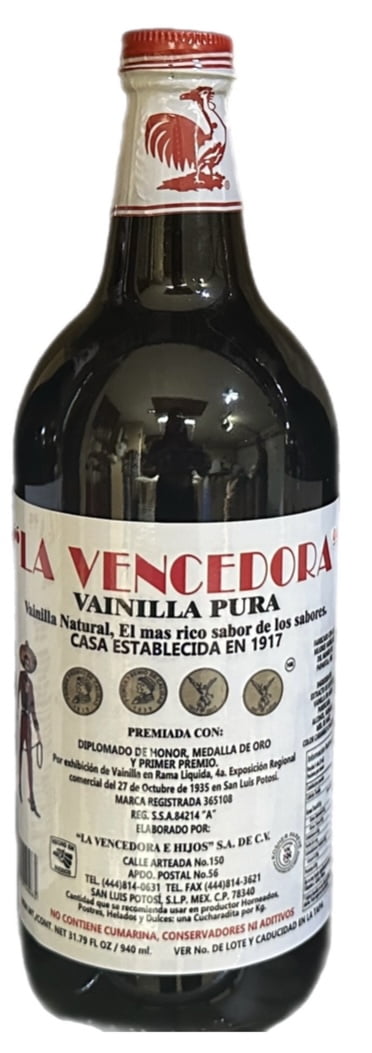 La Vencedora Mexican Vanilla Pura 31oz - Walmart.com