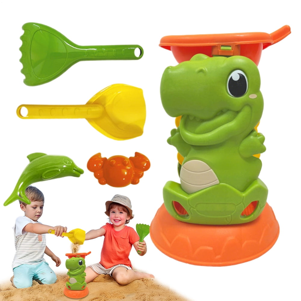 La Vestmon Beach Sand Toys Travel Sandbox Toys Animal Molds Funny ...