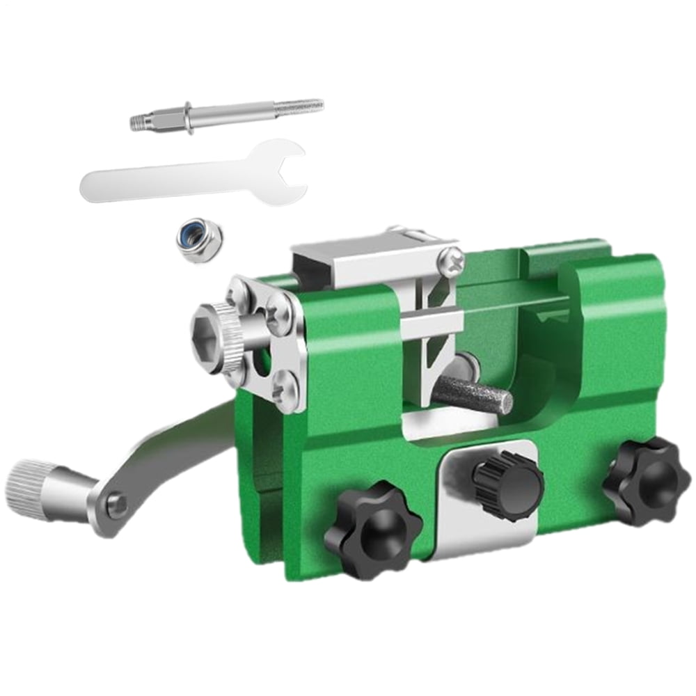 La Vestmon Chain Saw Sharpener Tool Hand Crank Chainsaw Sharpener Hand ...