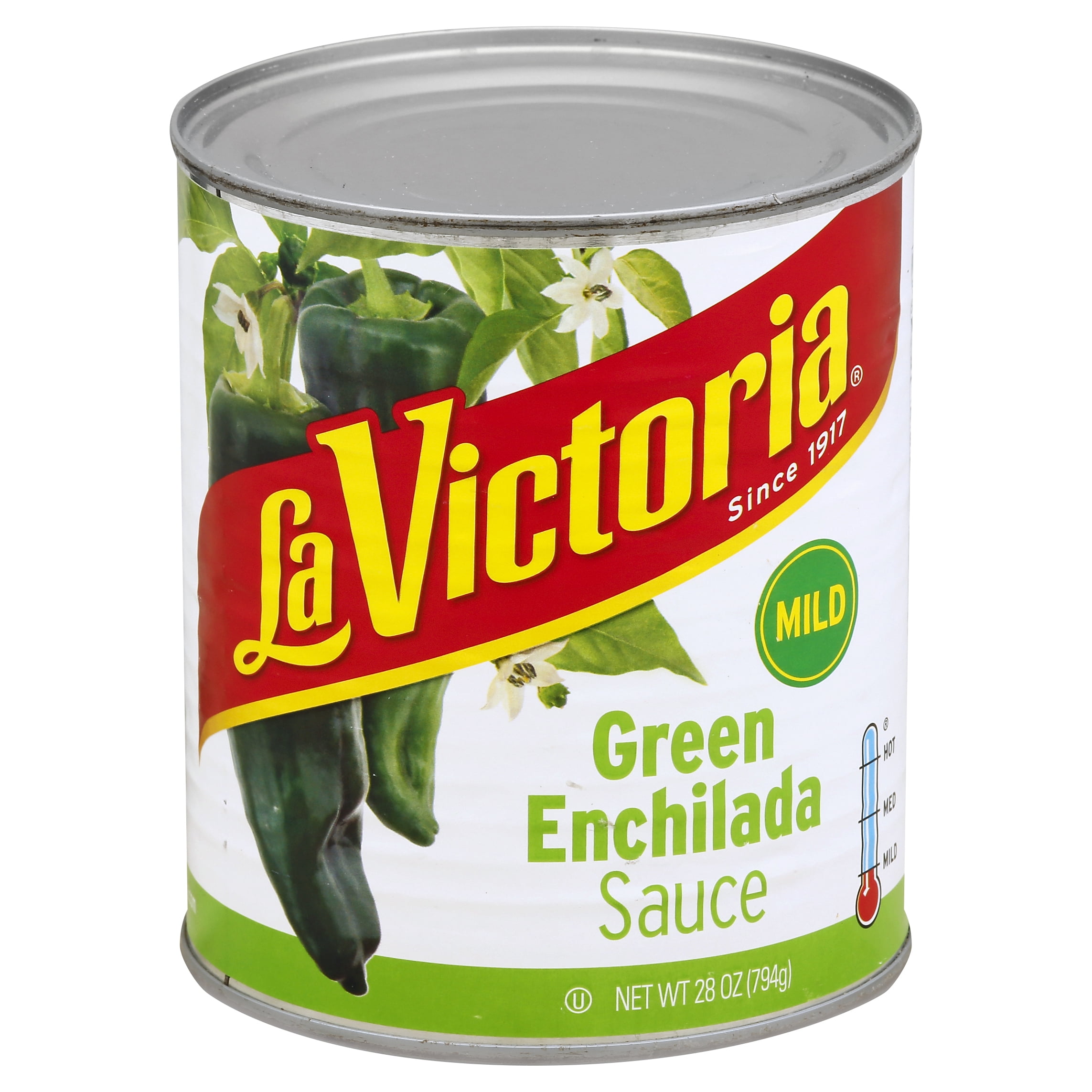 La Victoria Mild Green Chili Enchilada Sauce 28 oz (Pack Of 6 ...
