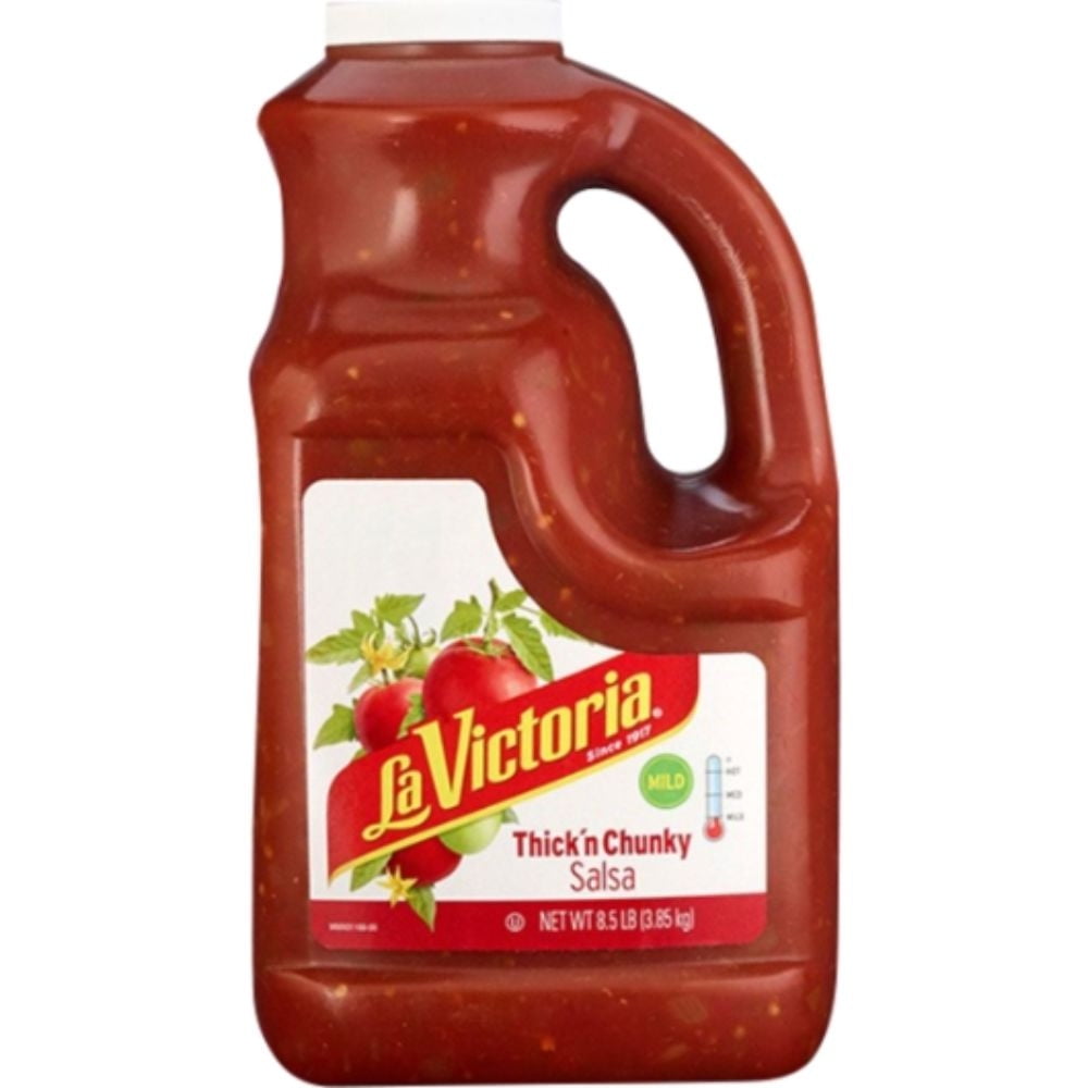 La Victoria Mild Thick & Chunky Salsa , 136 Ounces, 4 Per Case ...