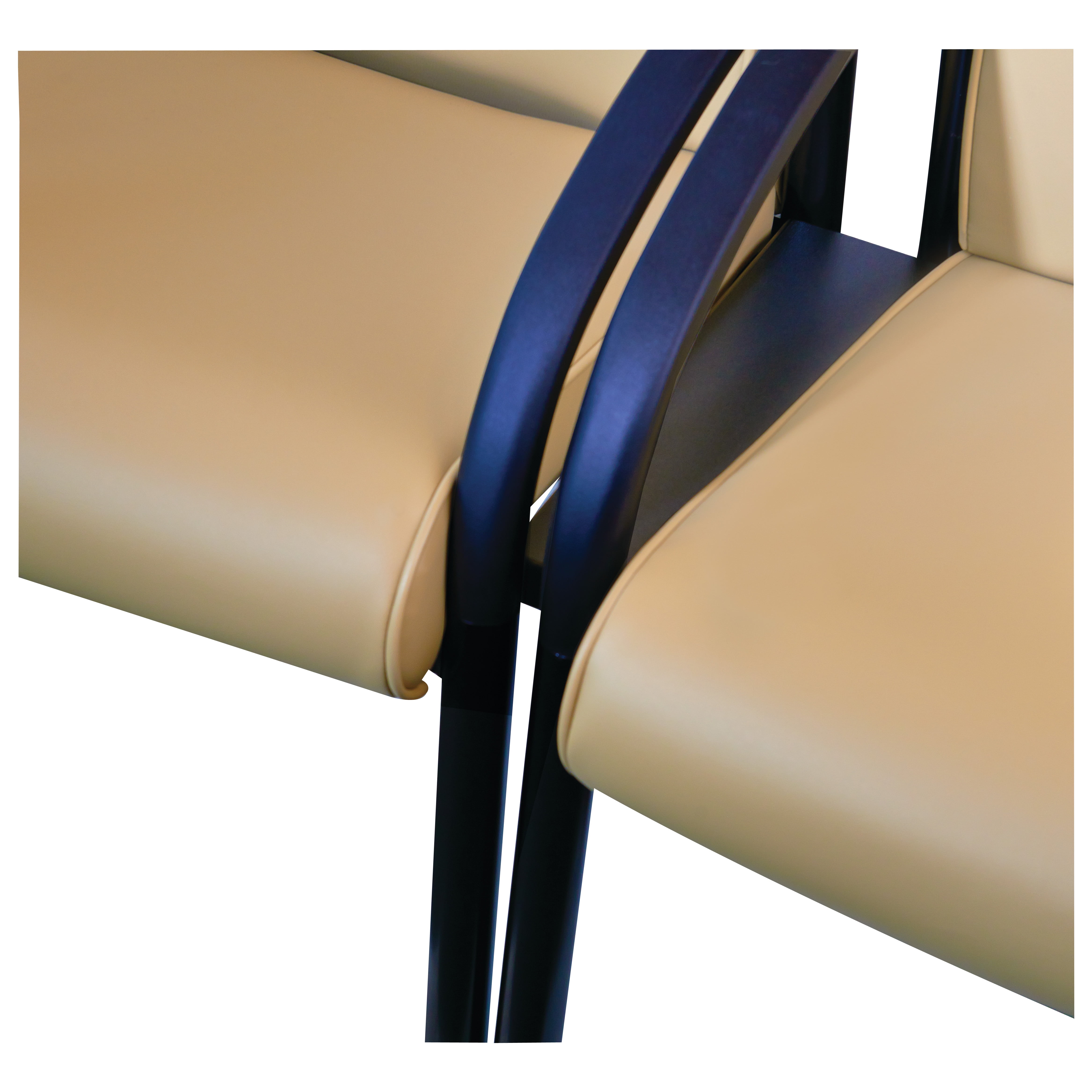 La-Z-Boy Contract Gratzi Reception Series Ganging Bracket, Steel, Black ...