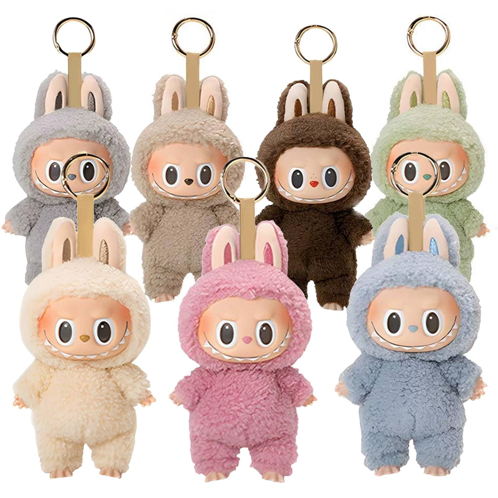 La_bu_bu Keychain – THE MONSTERS Big into Energy Series Cute Adorable ...