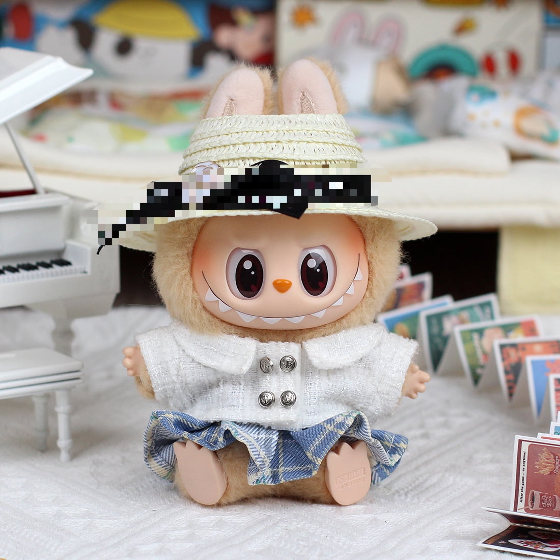 La-bubu Clothing Clothes,Seat Labu-bu Monster Plush Dress Up Clothes ...