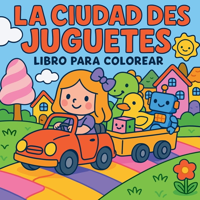 La ciudad de los juguetes - Libro para colorear, (Paperback) - Walmart.com