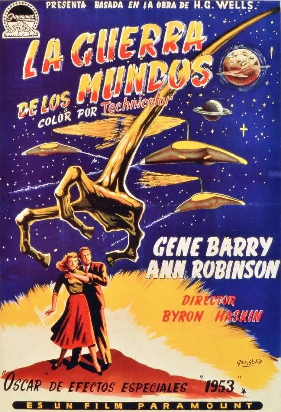 .La guerra de los mundos.war.worlds.barry.movie POSTER.Decoration ...