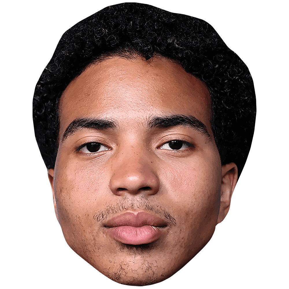 La'ron Hines (Stubble) Big Head. Larger than life mask. - Walmart.com