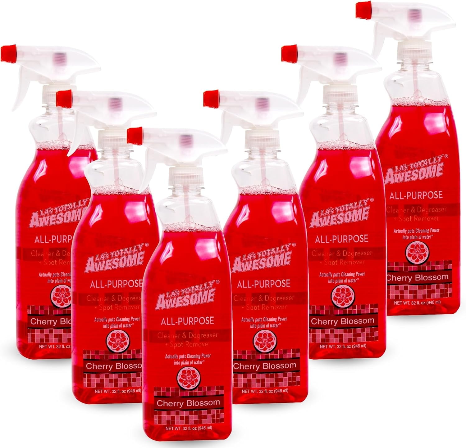 La's Totally Awesome All-Purpose Cleaner Spray, Cherry Blossom, Plant ...