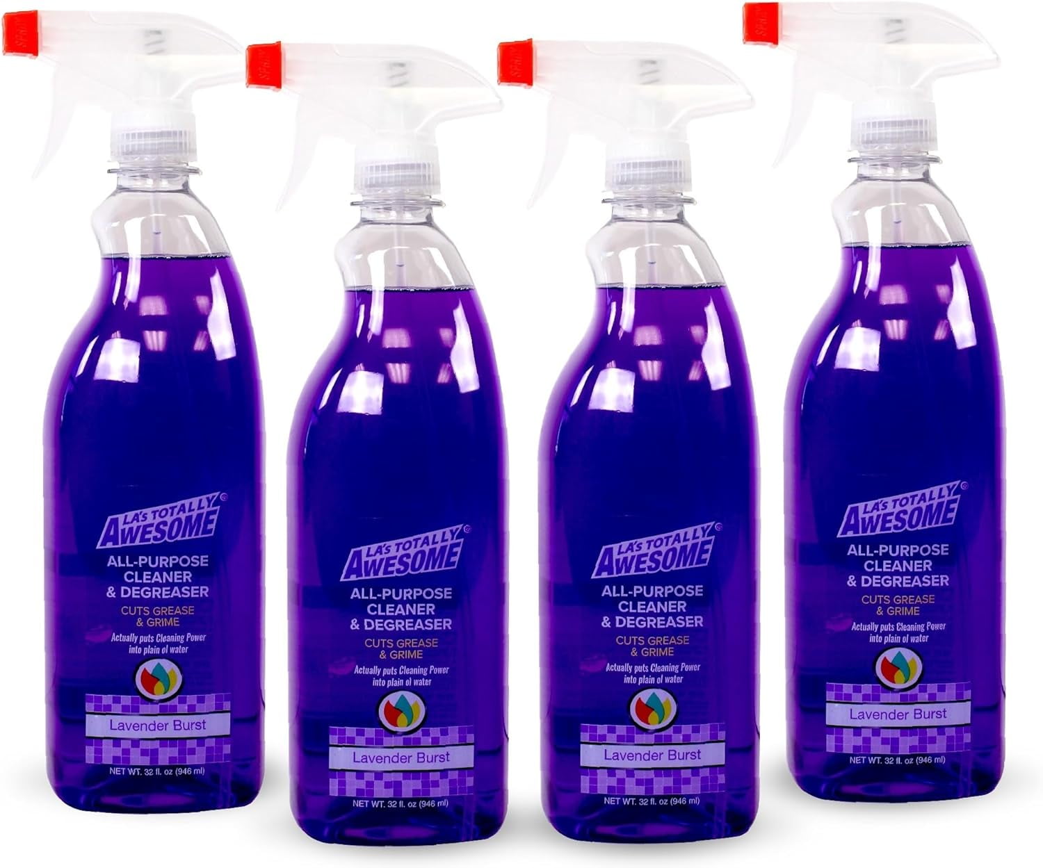 La's Totally Awesome All-Purpose Cleaner Spray, Lavender Burst, Plant ...