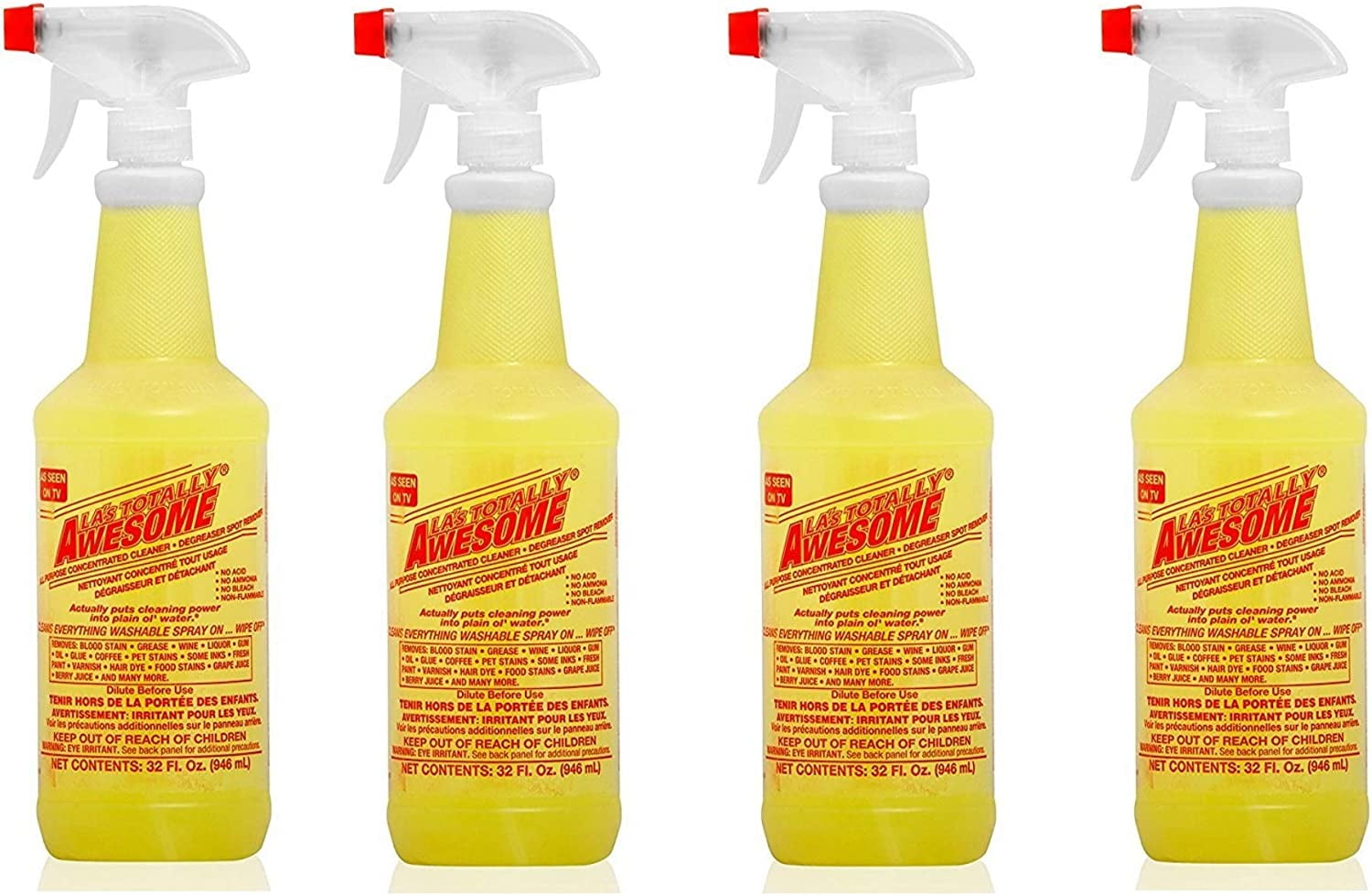 LA's Totally Awesome All Purpose Concentrated Cleaner, Washable, 32 oz ...