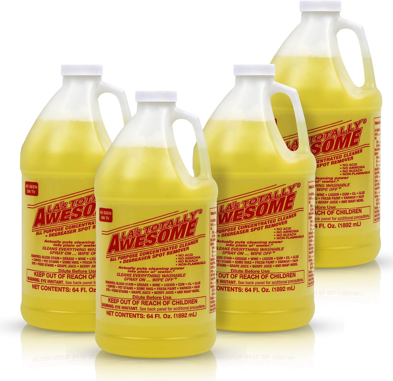 La's Totally Awesome All Purpose Cleaner, 4-Pack (64 oz Each ...