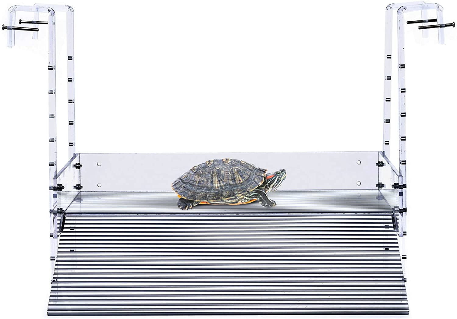 LaBrinx Extra Large Wide Hanging Turtle Ramp - Reptile Basking Dock for ...
