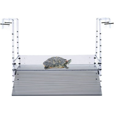 Walfront Floating Basking Platform for Reptile Turtles Frogs Ramp Pier ...