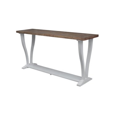 International Concepts Ot-70Sl Hampton Sofa Server Table with Shelves ...