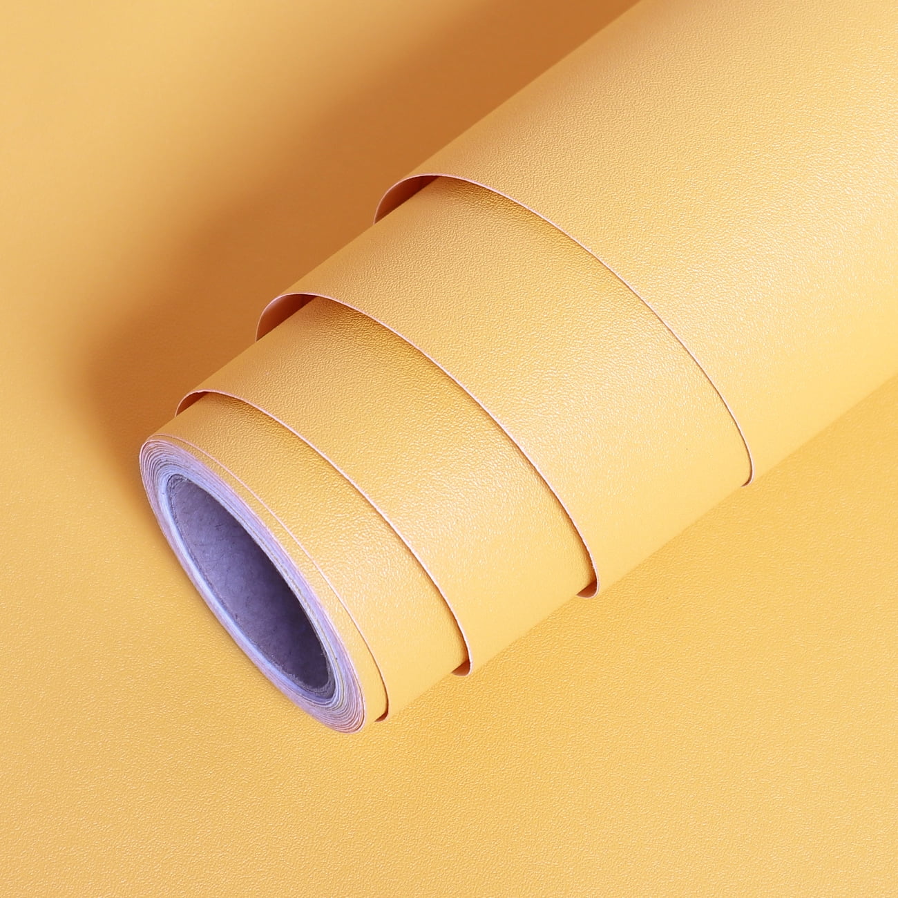 LaCheery Yellow Wallpaper Peel and Stick Mustard Yellow Contact Paper ...