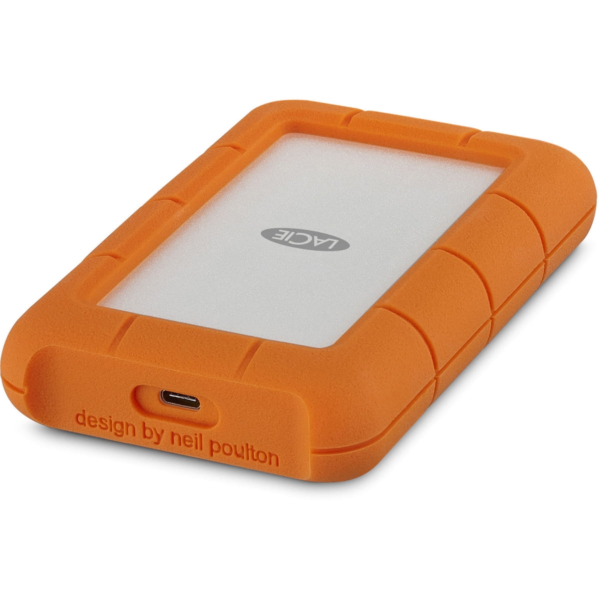 LaCie Rugged USB-C 1TB Portable External Hard Drive - Walmart.com
