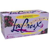 LaCroix Pure Sparkling Razz-Cranberry Water, Carbonated, 8Pk/12Oz Cans ...