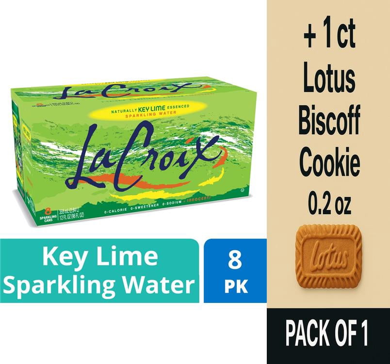 LaCroix Key Lime Flavored Sparkling Water Cans 8 pk / 12 fl oz - Pack ...