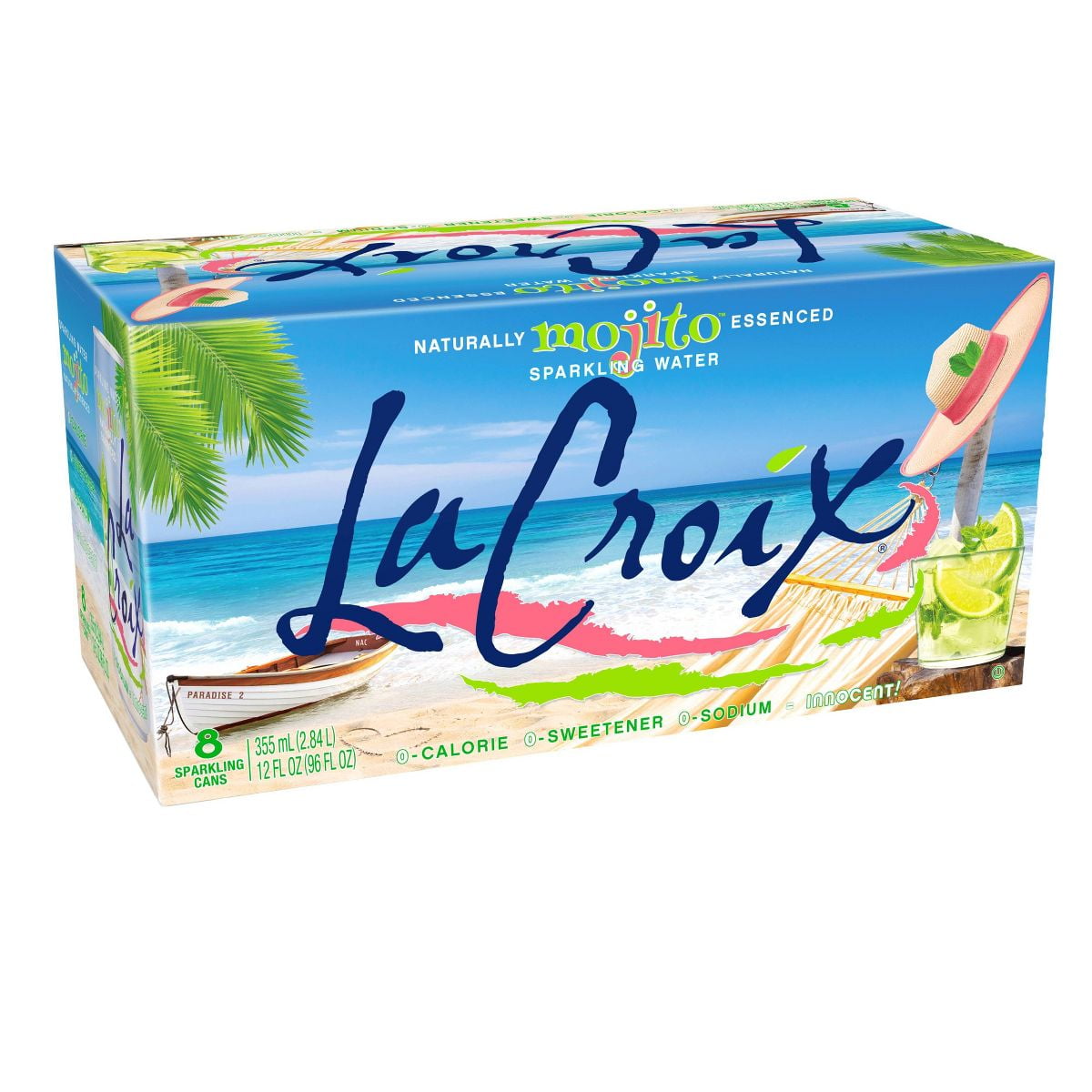 2X - LaCroix Mojito Sparkling Water - 8pk/12 fl oz Cans - Walmart.com
