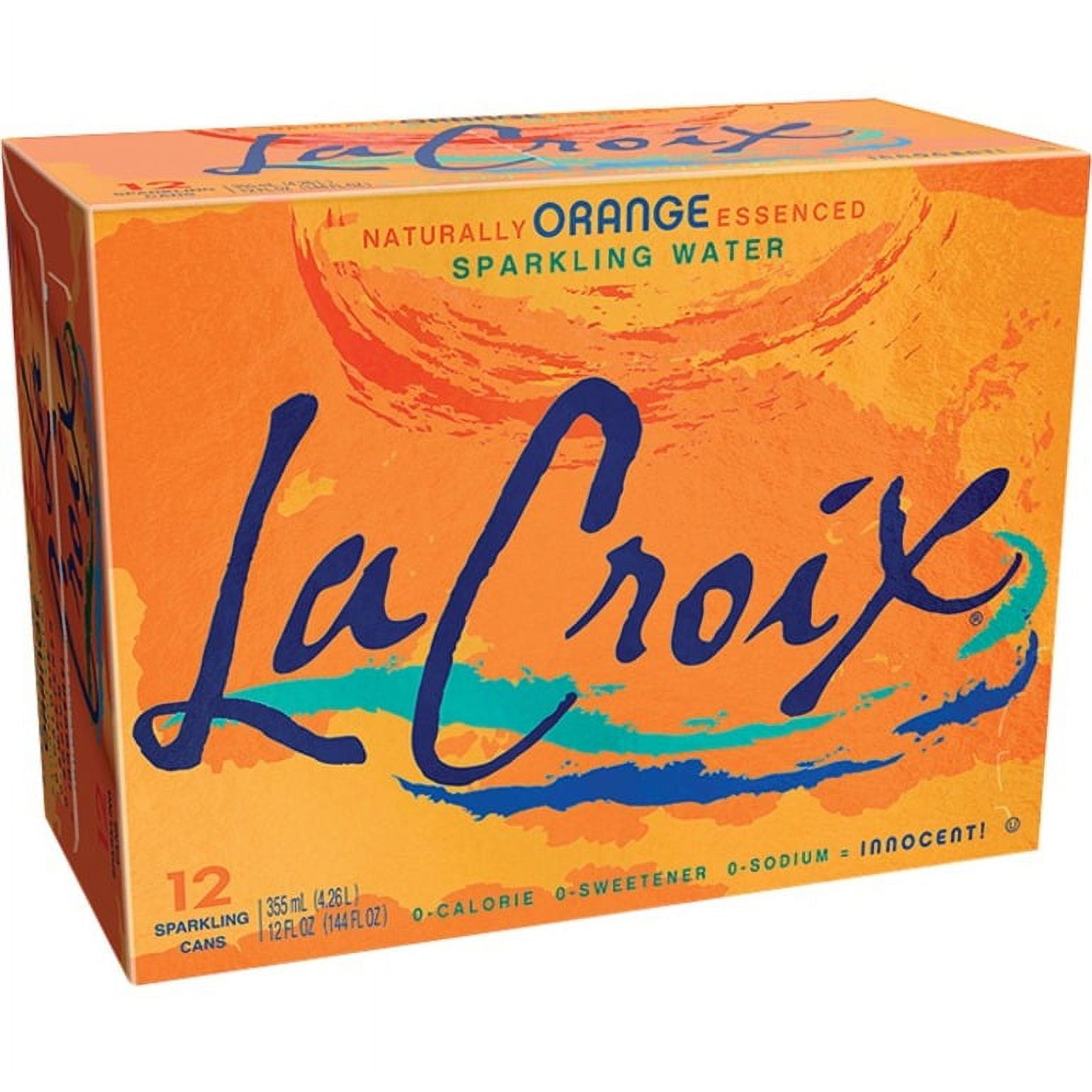 LaCroix Orange Sparkling Water, 12 Fl. Oz., 12 Count - Walmart.com