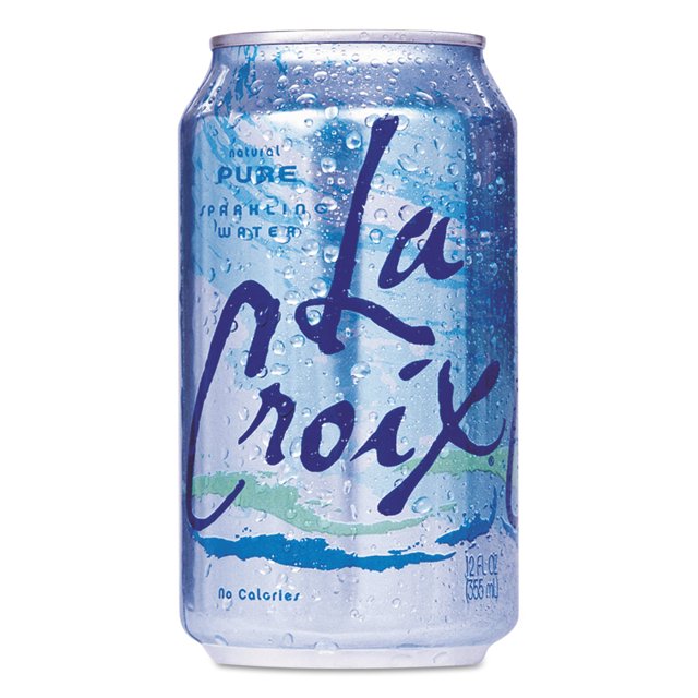 LaCroix Pure Sparkling Water, 12 fl oz, 24 pack - Walmart.com