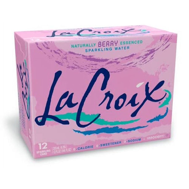 LaCroix Sparkling Water, Berry, .. 12 Fl Oz (pack .. of 12) - Walmart Business Supplies