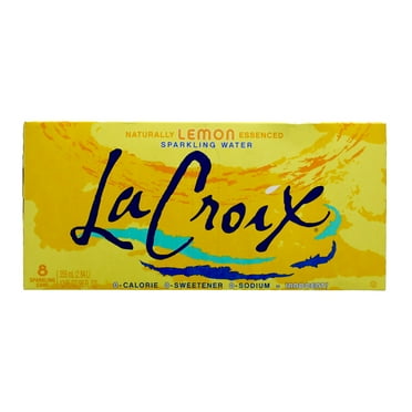 Lacroix Naturally Essenced Limoncello Sparkling Water - Zero Calories, Zero Sweeteners, Zero ...