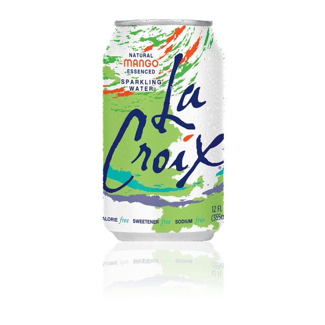 LaCroix Mango Sparkling Water, 8 Pack/12 Oz, Non-GMO, 100% Recyclable, Kosher, Yeast Free ...