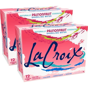 LaCroix Plain Seltzer Sparkling Water, Pure - 12 Pack (12 Oz cans ...