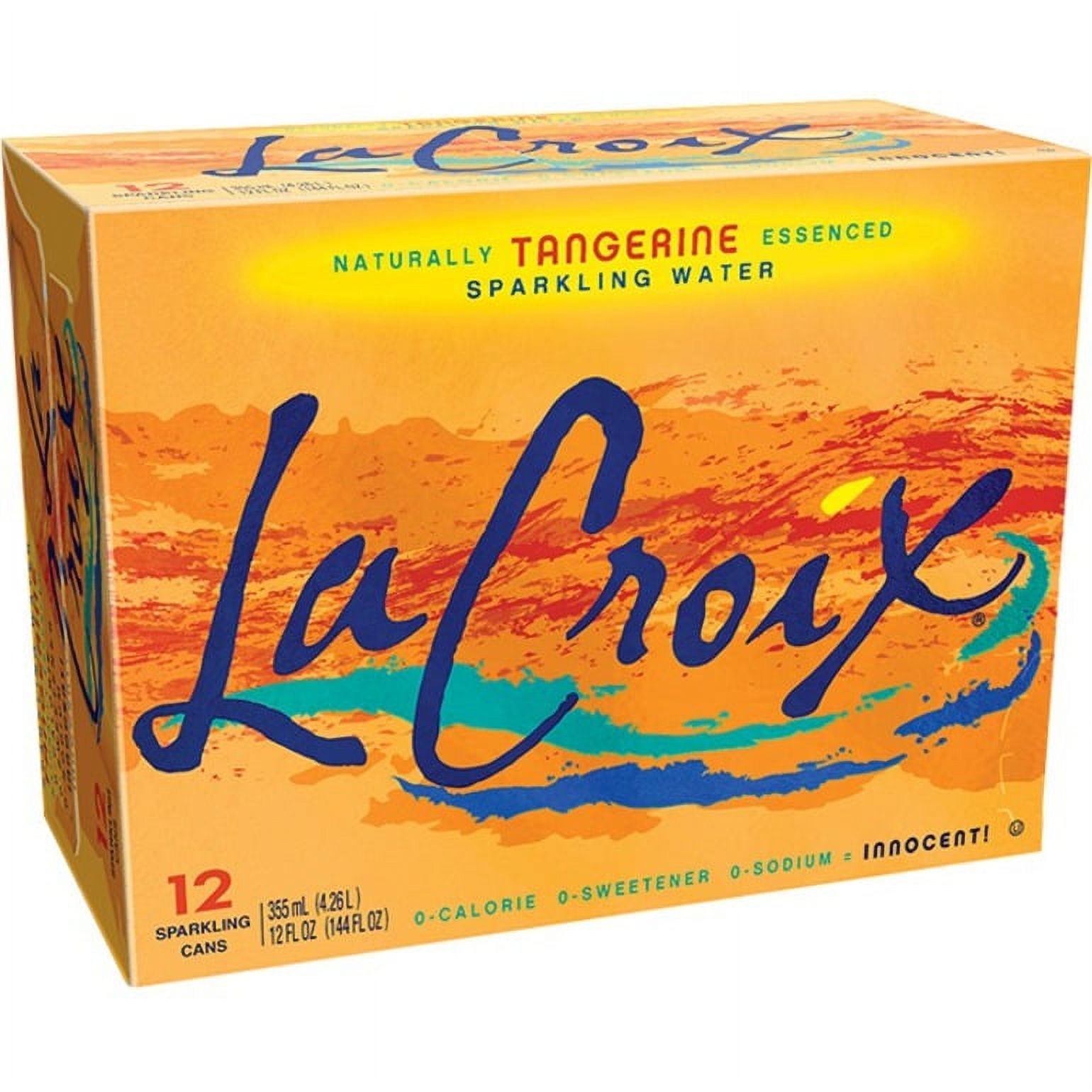 LaCroix Tangerine Sparkling Water, 12 Fl. Oz., 12 Count - Walmart.com