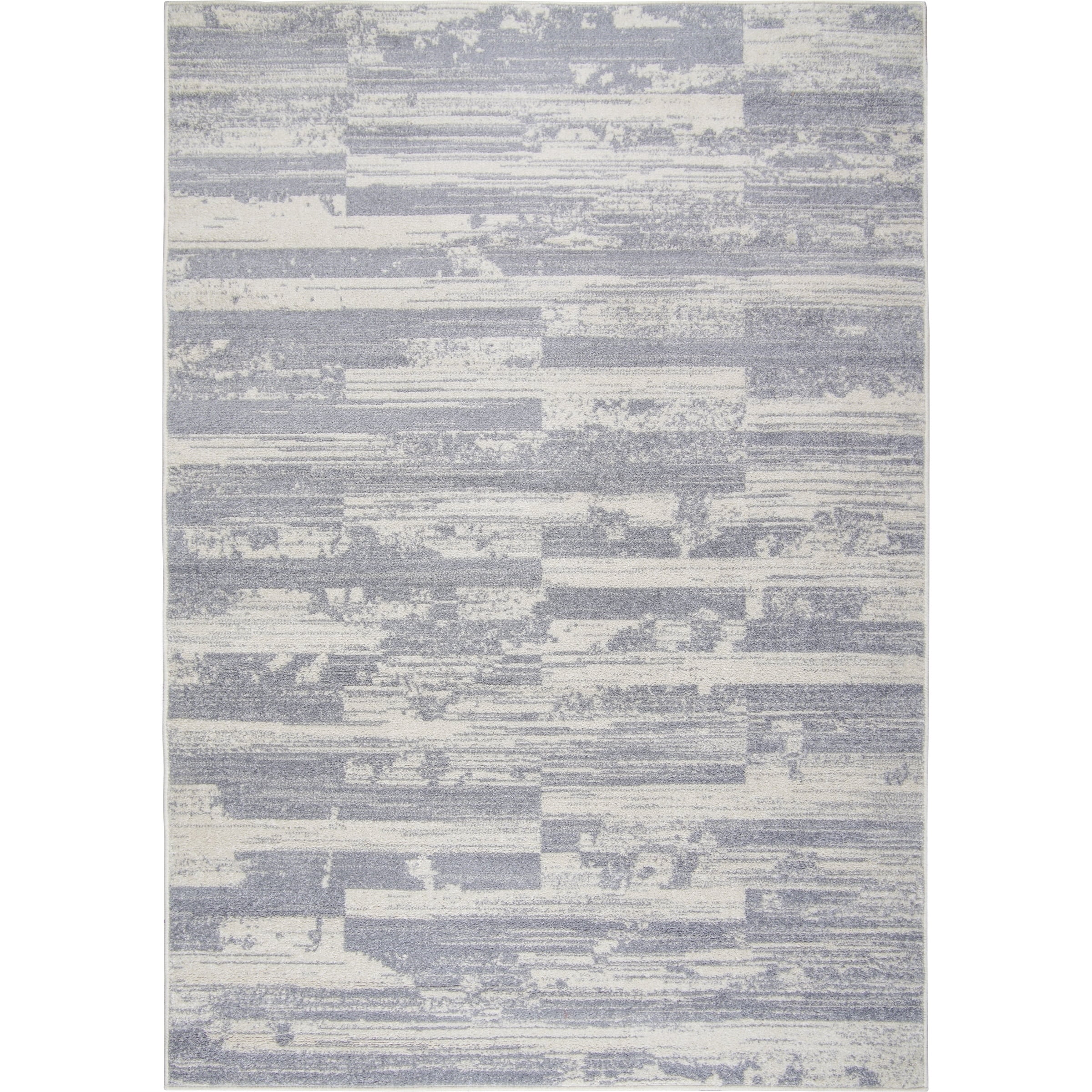 LaDole Rugs Gray Ivory Abstract Area Rug Carpet Big Runner Tapis Living ...