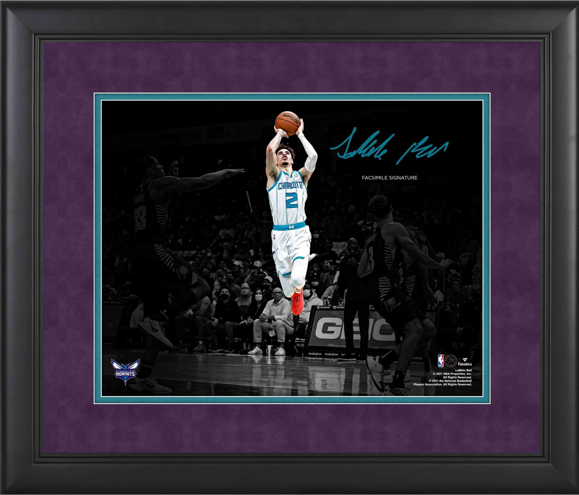 LaMelo Ball Charlotte Hornets Framed 11" x 14" Spotlight Photograph ...