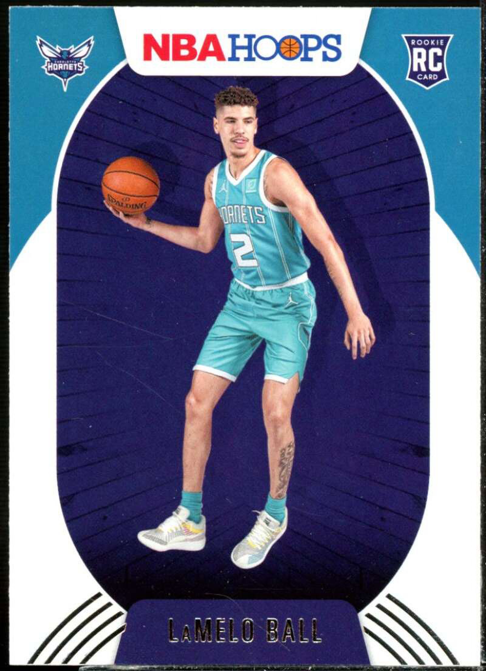 LaMelo Ball Rookie Card 2020-21 Hoops #223 - Walmart.com