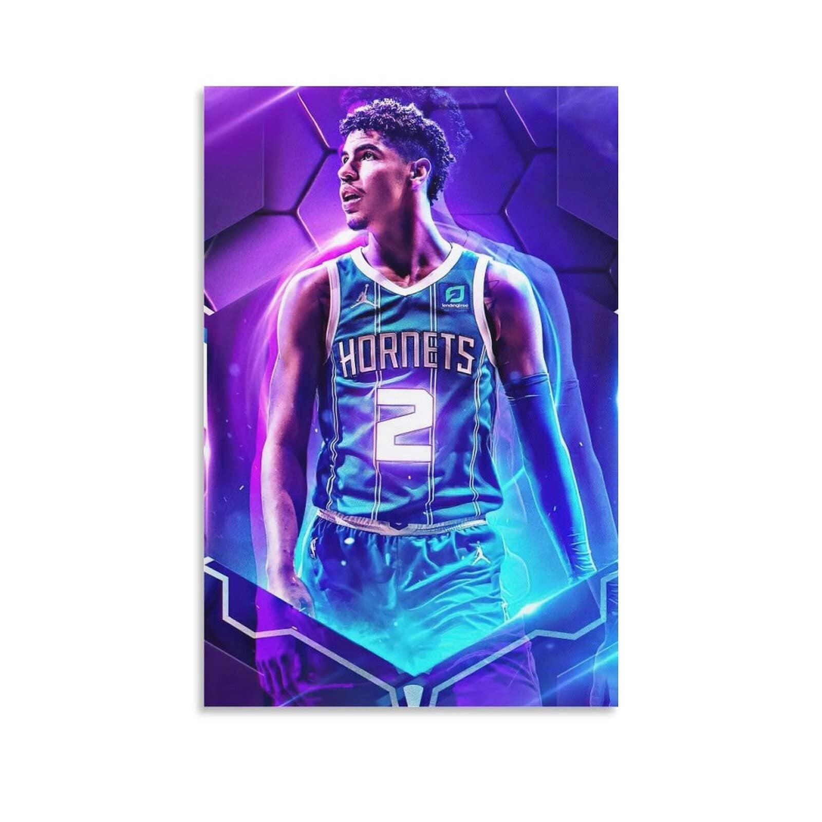 LaMelo Basketball Ball Poster Decorative Painting Canvas Wall Posters ...