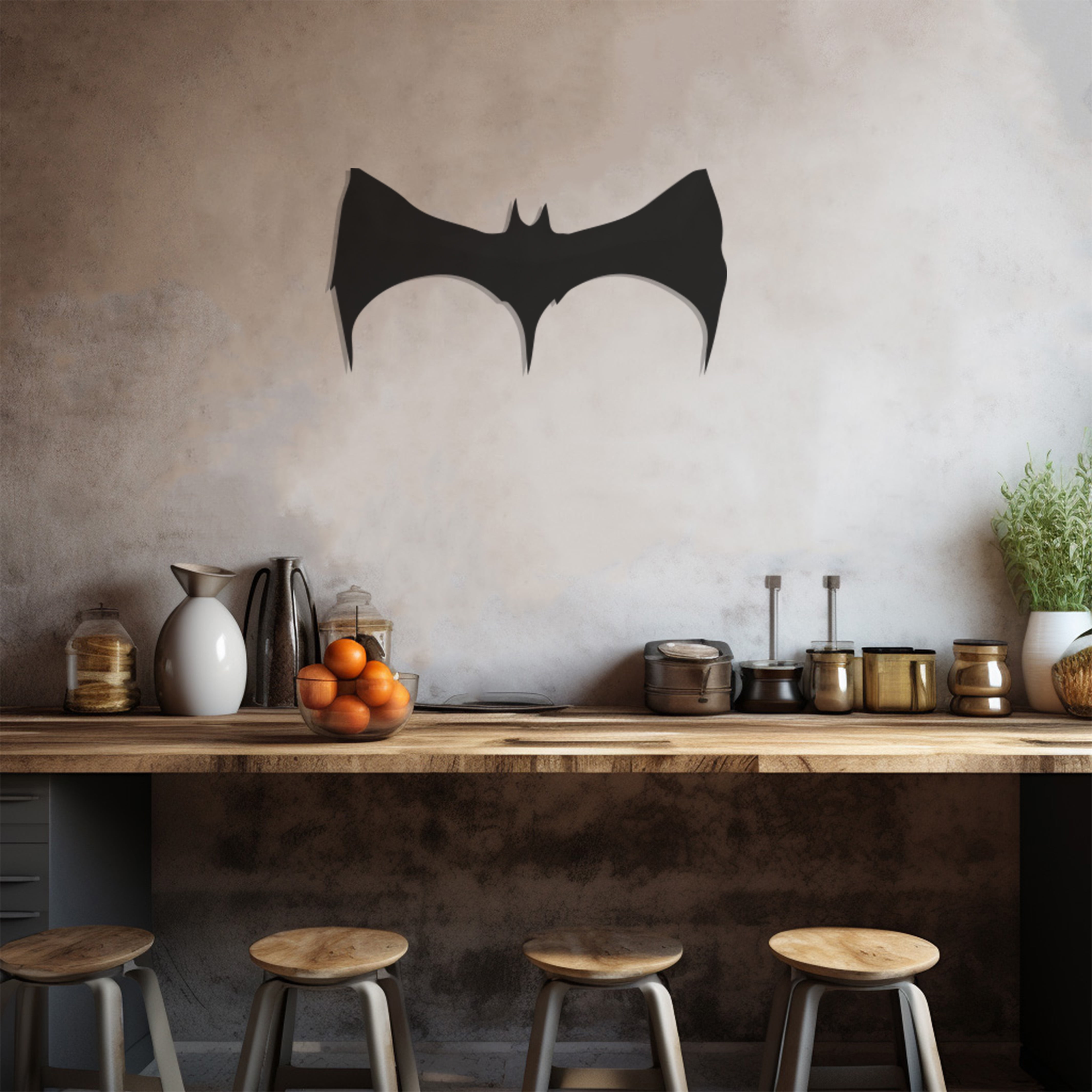 LaModaHome Exclusive Batman Wall Decor – Durable & Artistic Metal Wall ...