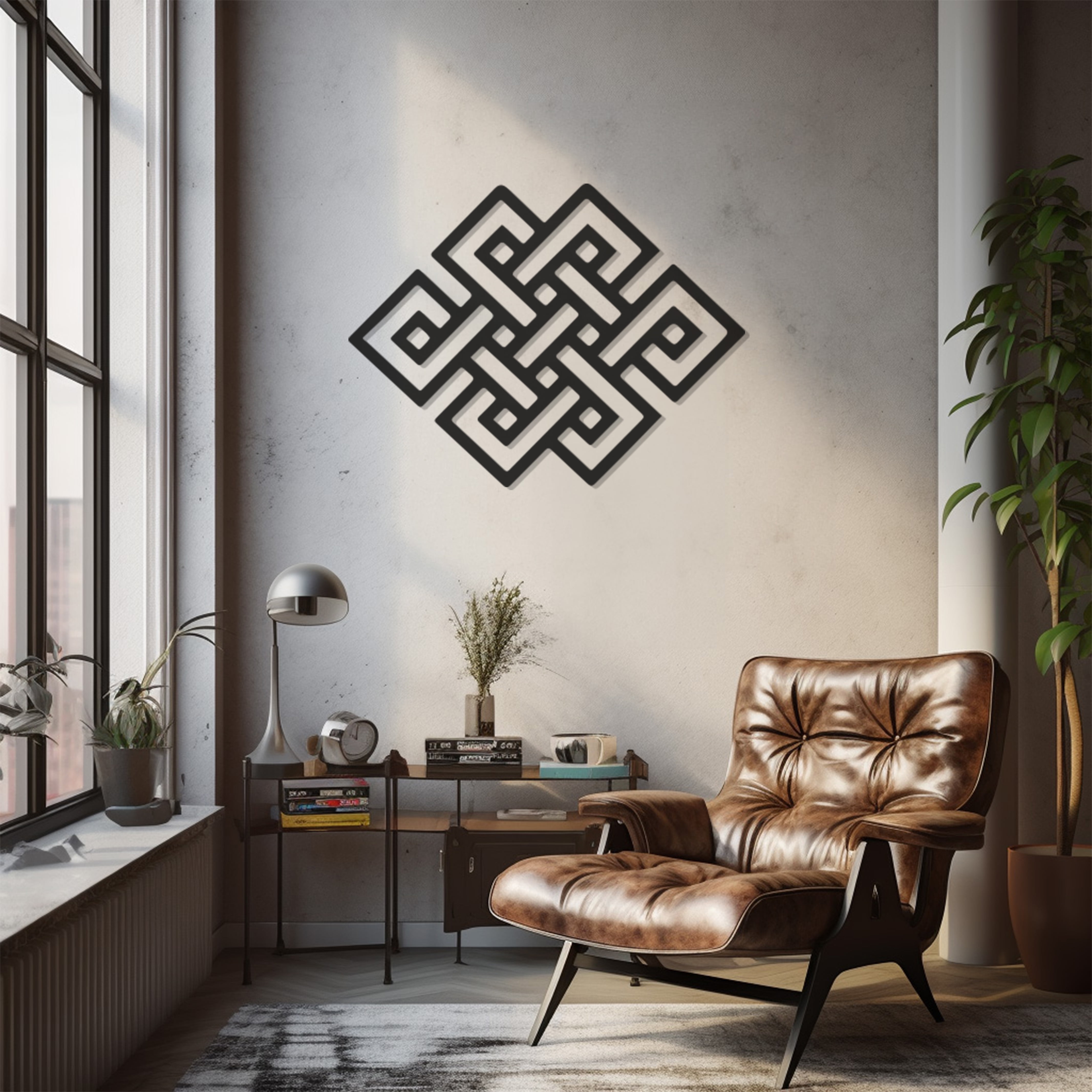 LaModaHome Exclusive Celtic Knot Metal Wall Art – Durable & Artistic ...