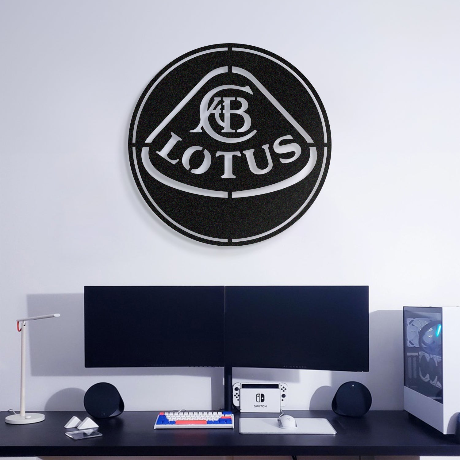 LaModaHome Lotus Metal Car Emblem - Walmart.com