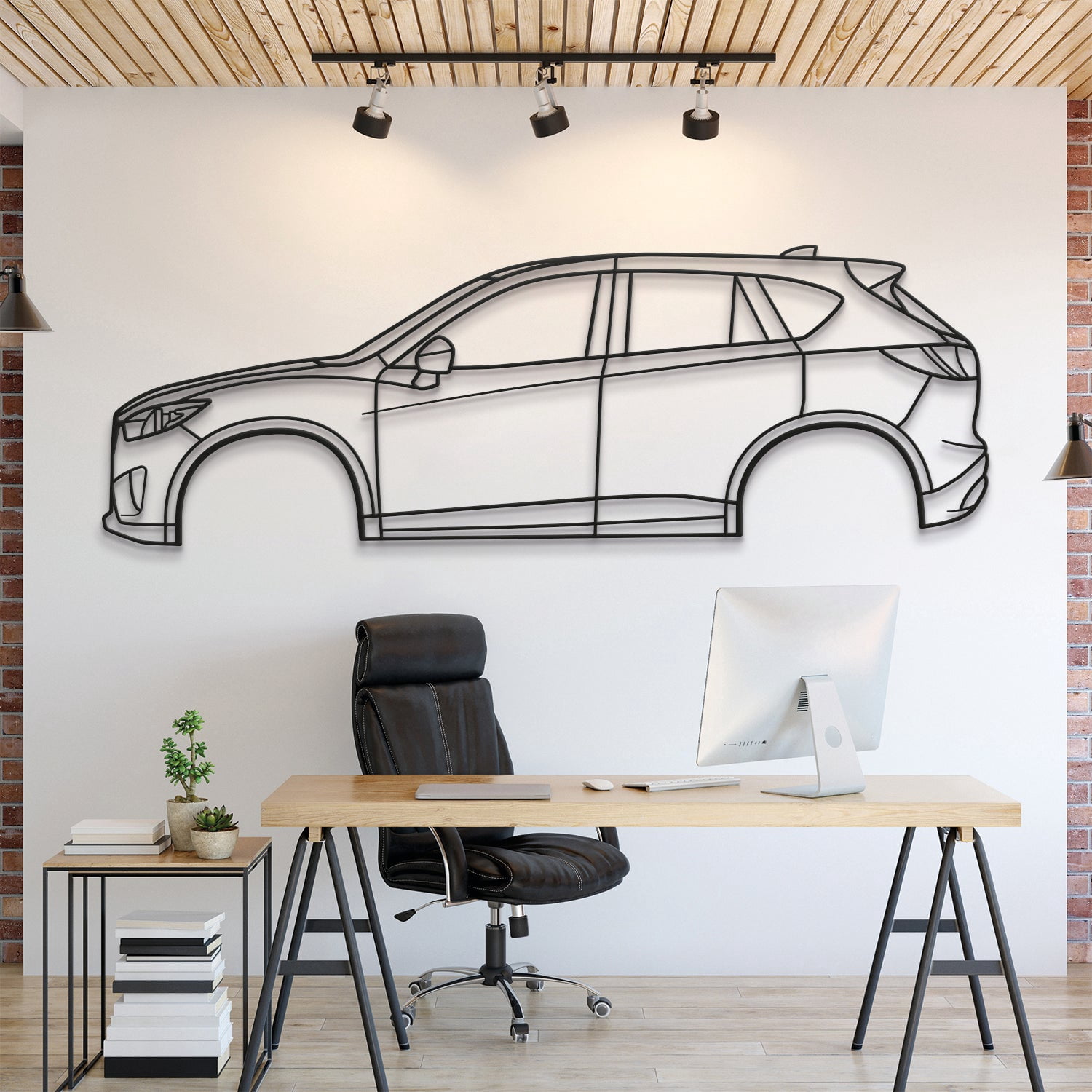 LaModaHome Mazda CX-5 1st Gen (KE) 2013 Metal Silhouette Wall Art ...