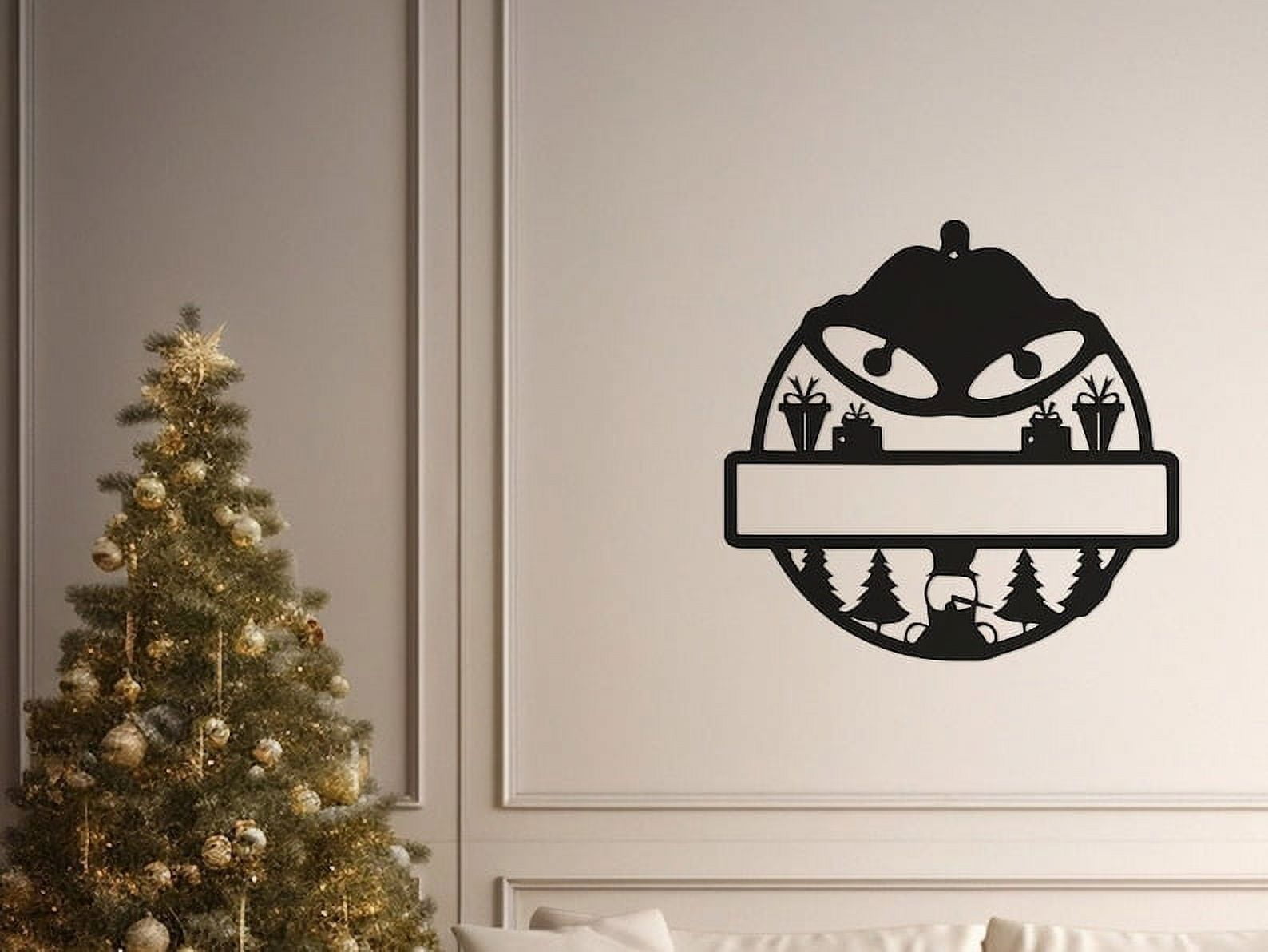 LaModaHome Metal Wall Art, Perfect Christmas Gift, Weatherproof Outdoor ...