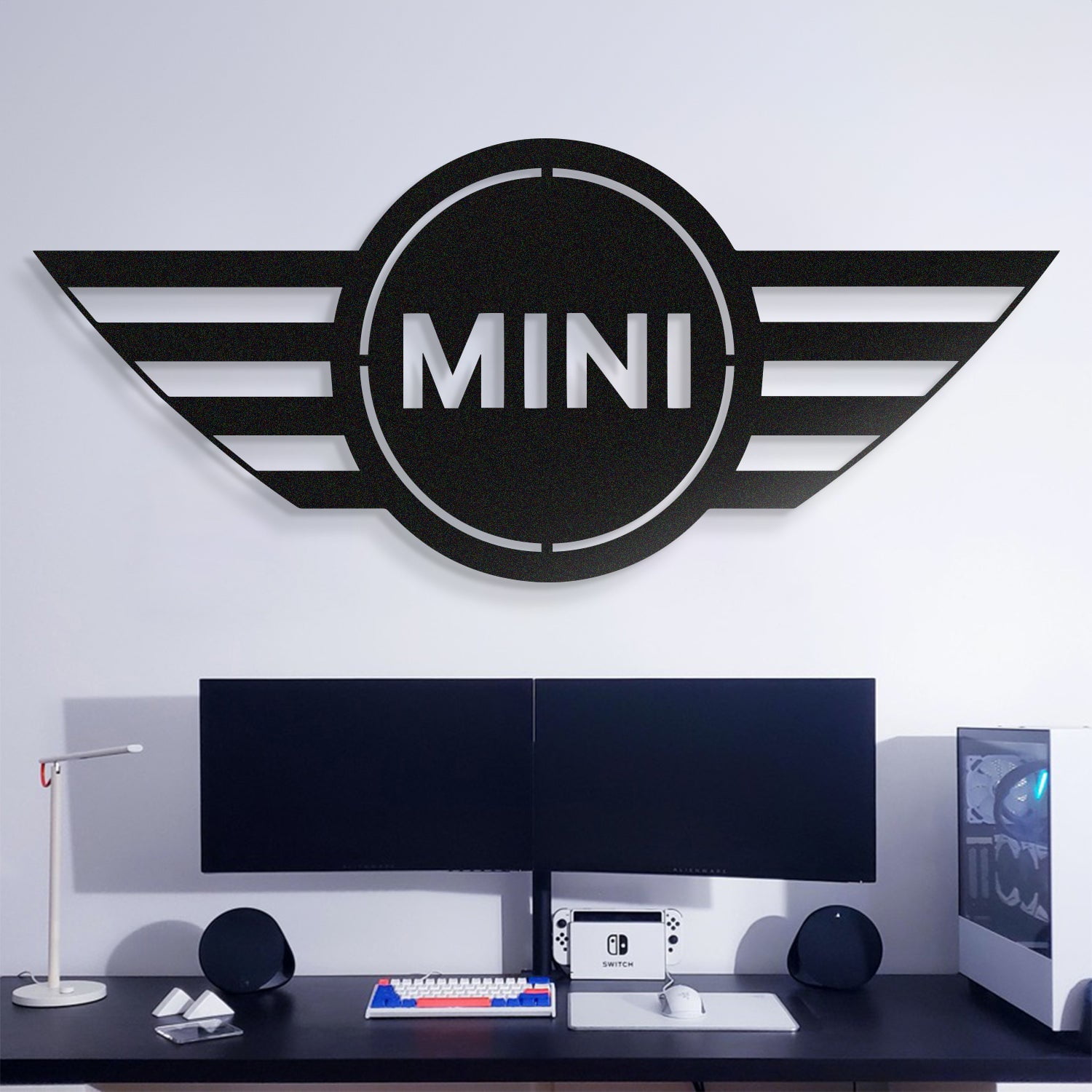 LaModaHome Mini Cooper Metal Car Emblem - Walmart.com