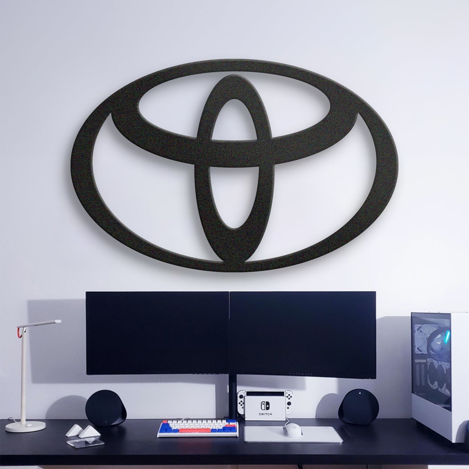 LaModaHome Toyota Metal Car Emblem - Walmart.com