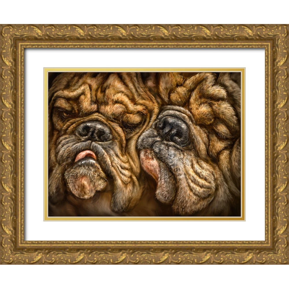 LaMontagne, Patrick 32x25 Gold Ornate Wood Framed with Double Matting ...