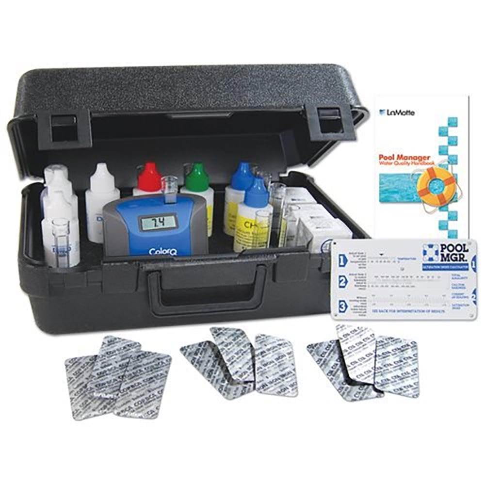 LaMotte 2058 ColorQ Pro 11 Digital Liquid Pool Spa & Chemical Water ...