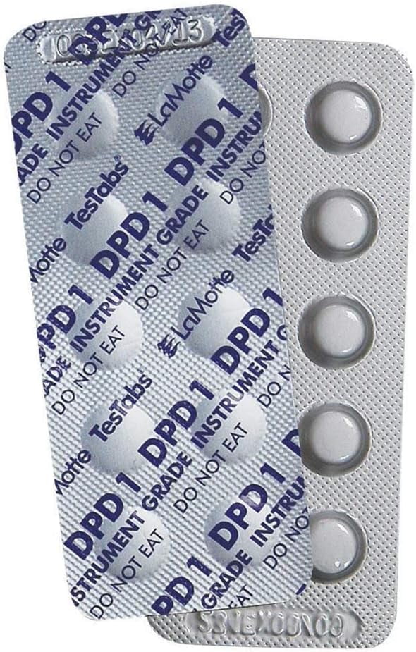 LaMotte 6903A Instrument Grade TesTabs for ColorQ, DPD #1, 100 ct ...