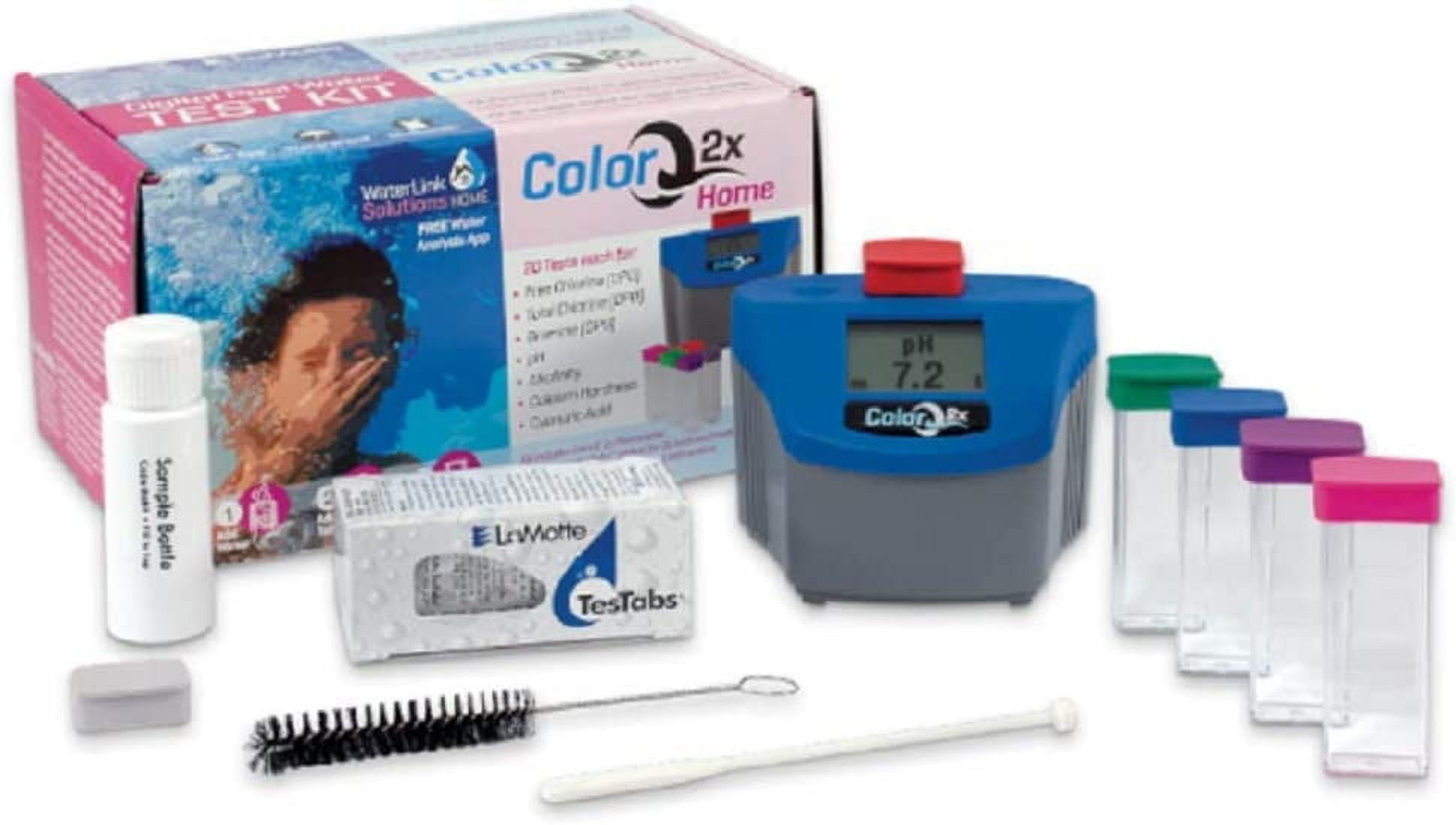 LaMotte ColorQ 2X Home Pool and Spa Water Tester, 2nd Generation ...