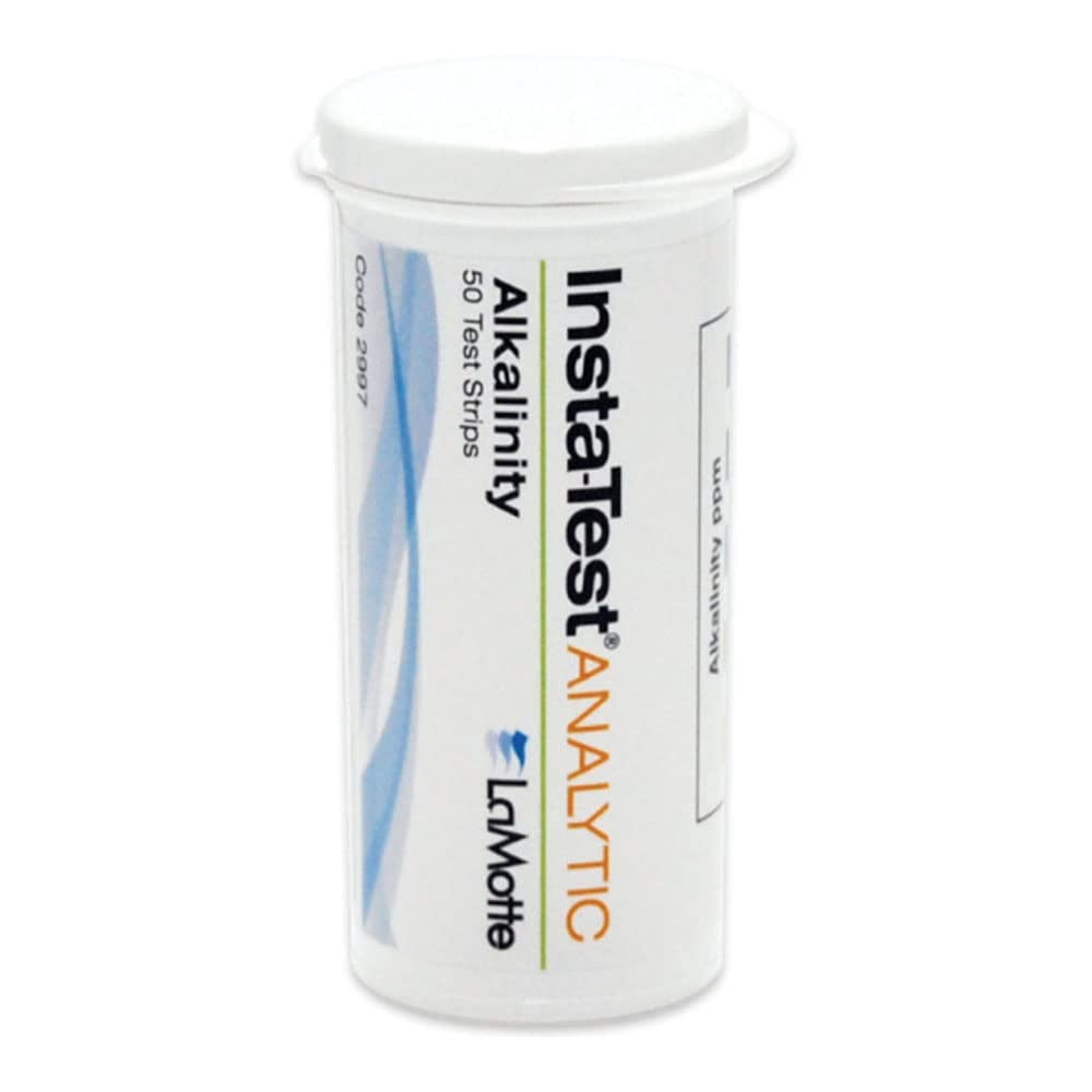 LaMotte Insta-Test 2997 Alkalinity Single Factor Test Strip, 0-180ppm ...