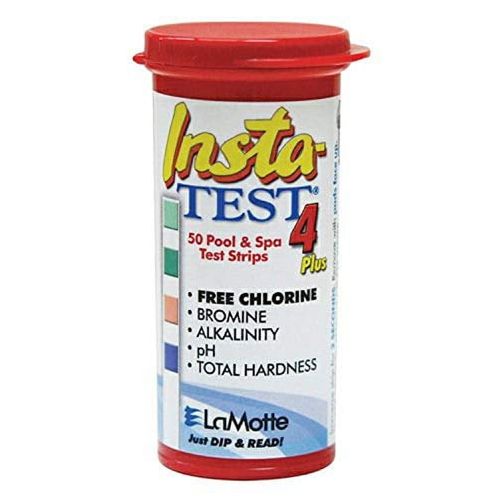 LaMotte Insta-Test 4 Plus, Free Chlorine, Bromine, Alkalinity, pH ...